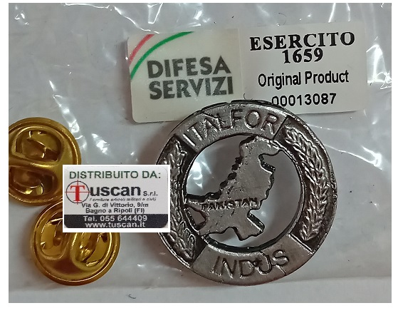 DISTINTIVO MISSIONE ITALFOR INDUS